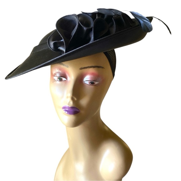 Accessories | Vintage Marquis Dish Hat Kentucky Derby Hat Tea Party Hat ...
